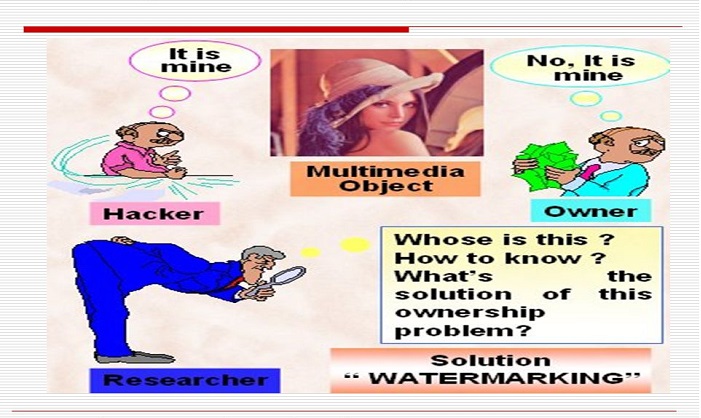 Digital image watermarking project using matlab
